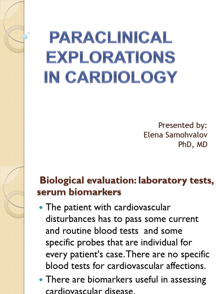 Methods of Investigation in Cardiology | PDF | Electrocardiography ...