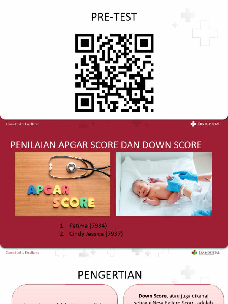 Penilaian As Dan Down Score | PDF