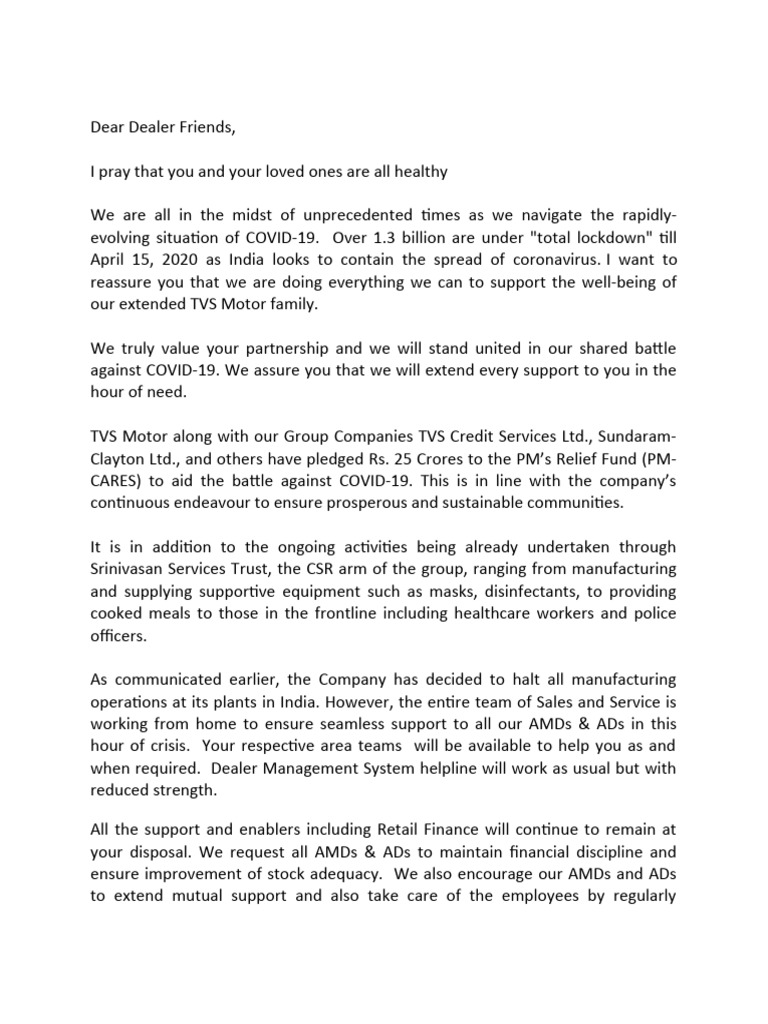 AMD_AD_Letter | PDF | Business | Economies