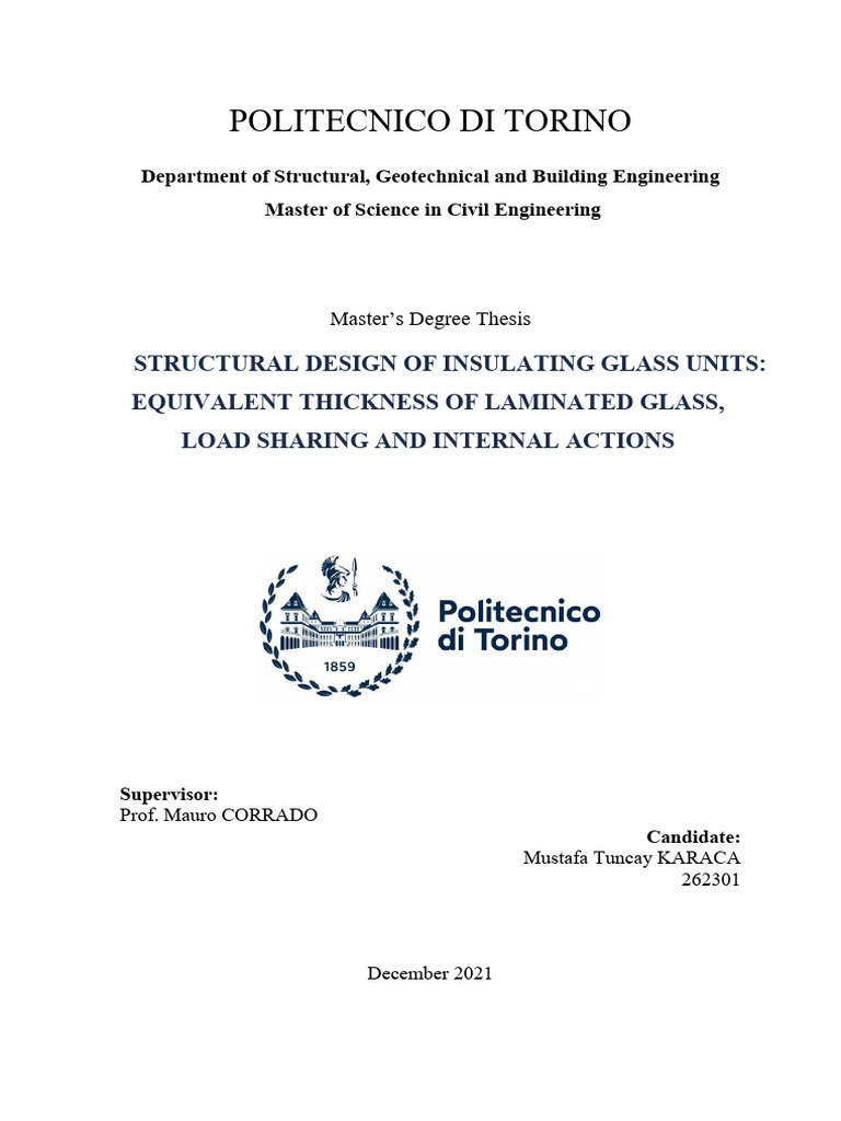 Tesi 2 | PDF | Bending | Finite Element Method