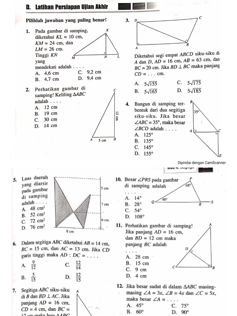 Segitiga | PDF