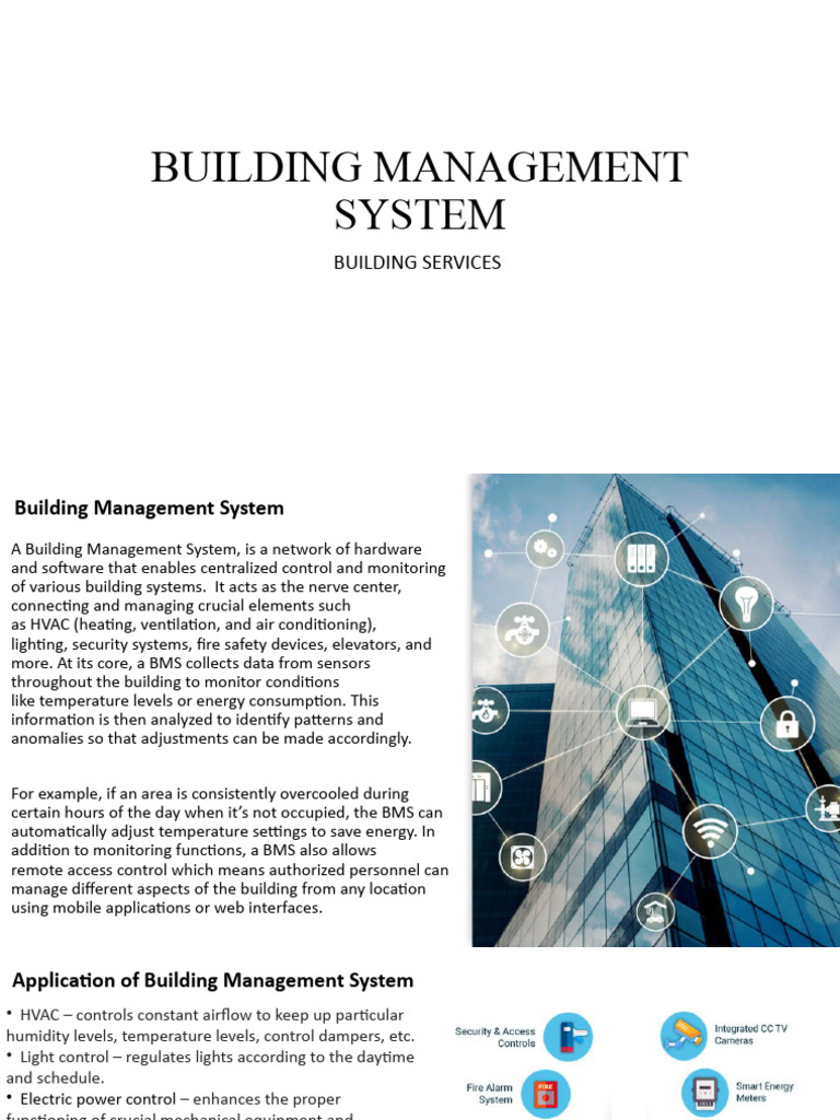 Building Management System | PDF | Building Automation | Computer Network