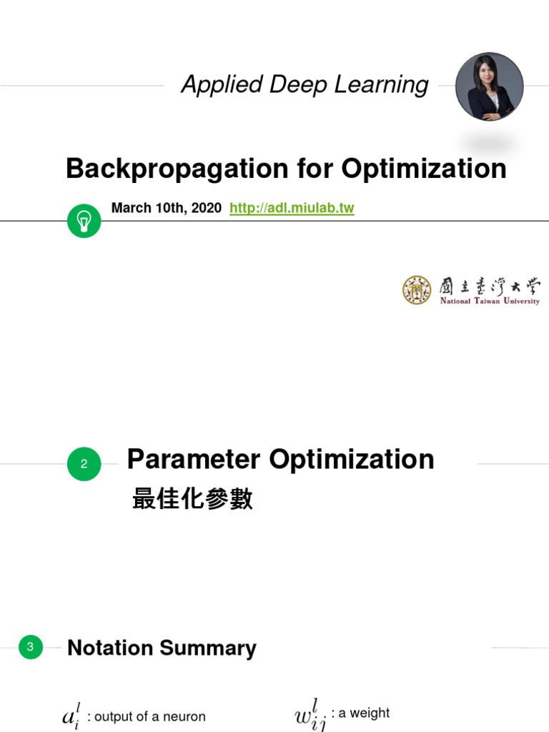 02_Backpropagation for Optimization | PDF | Computational Science | Artificial Intelligence
