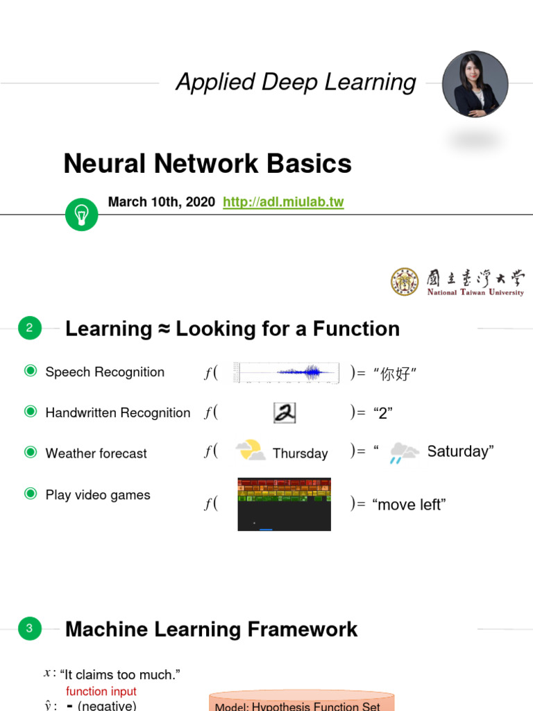 01 - Neural Network Basics | PDF | Artificial Neural Network | Algorithms And Data Structures