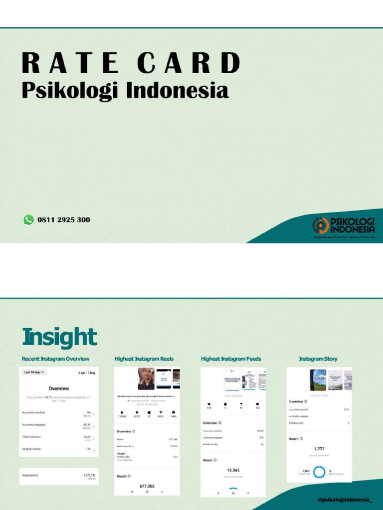 New Rate Card (B2B) | PDF