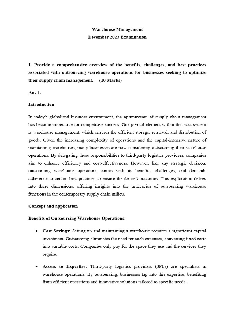 Warehouse Management Ca Pdf Warehouse Inventory