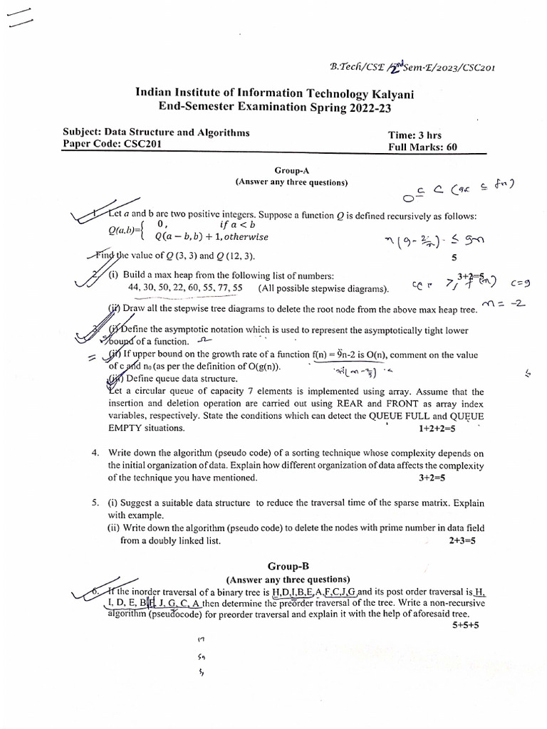 2ND SEM (END_SEM) | PDF