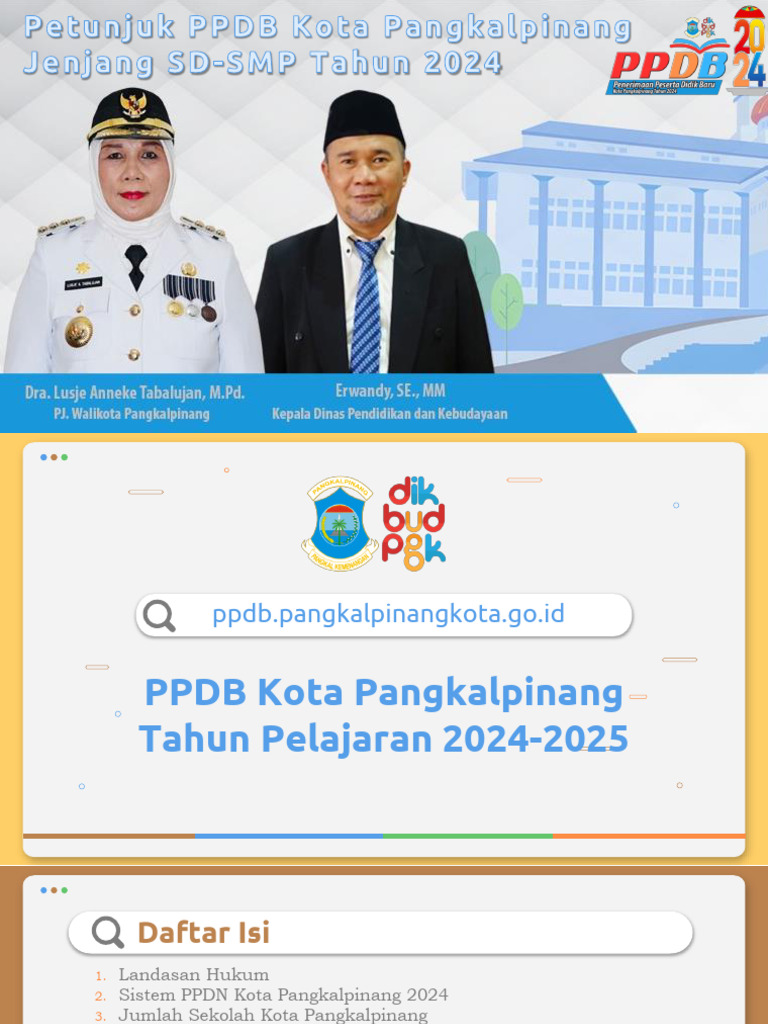 Petunjuk PPDB 2024 | PDF