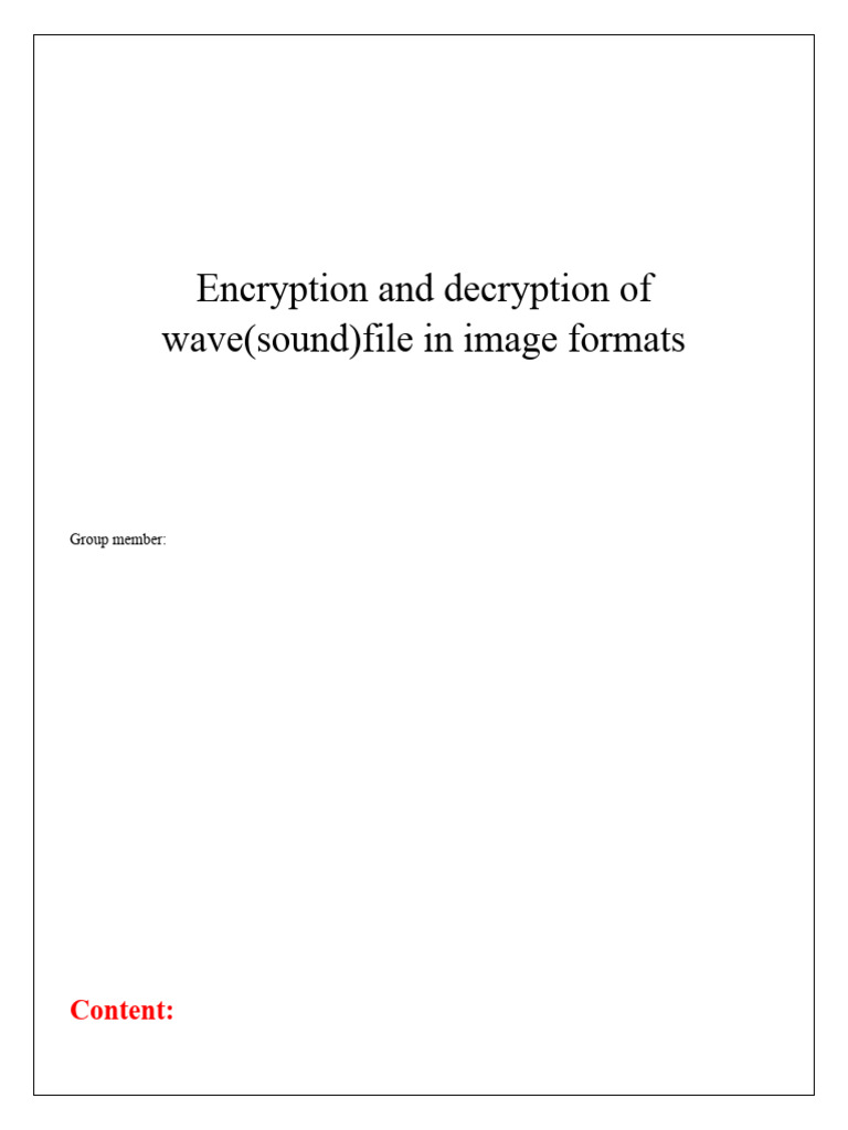 Encryption Project Proposal | PDF | Graphical User Interfaces | Data Compression