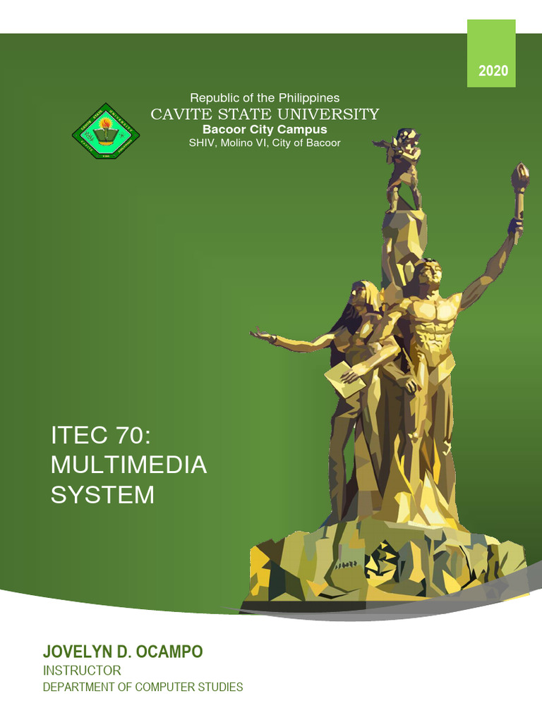 ITEC70 Multimedia System Module | PDF | Typefaces | Arial