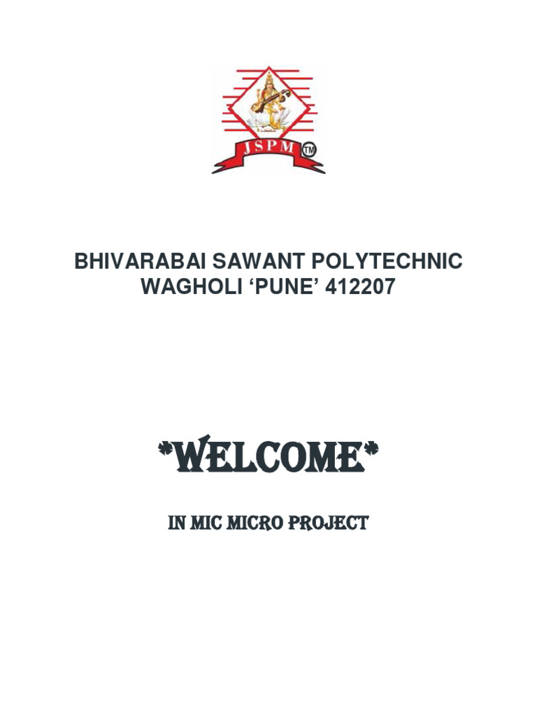 mic microproject | PDF | Programming | Computer Program