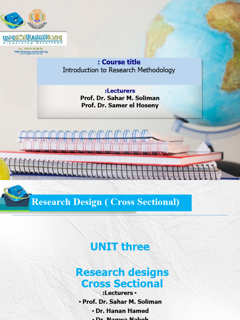 Cross Sectional 3 | Download Free PDF | Quantitative Research | Methodology