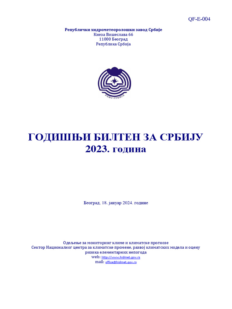 Office@hidmet Gov Rs | PDF