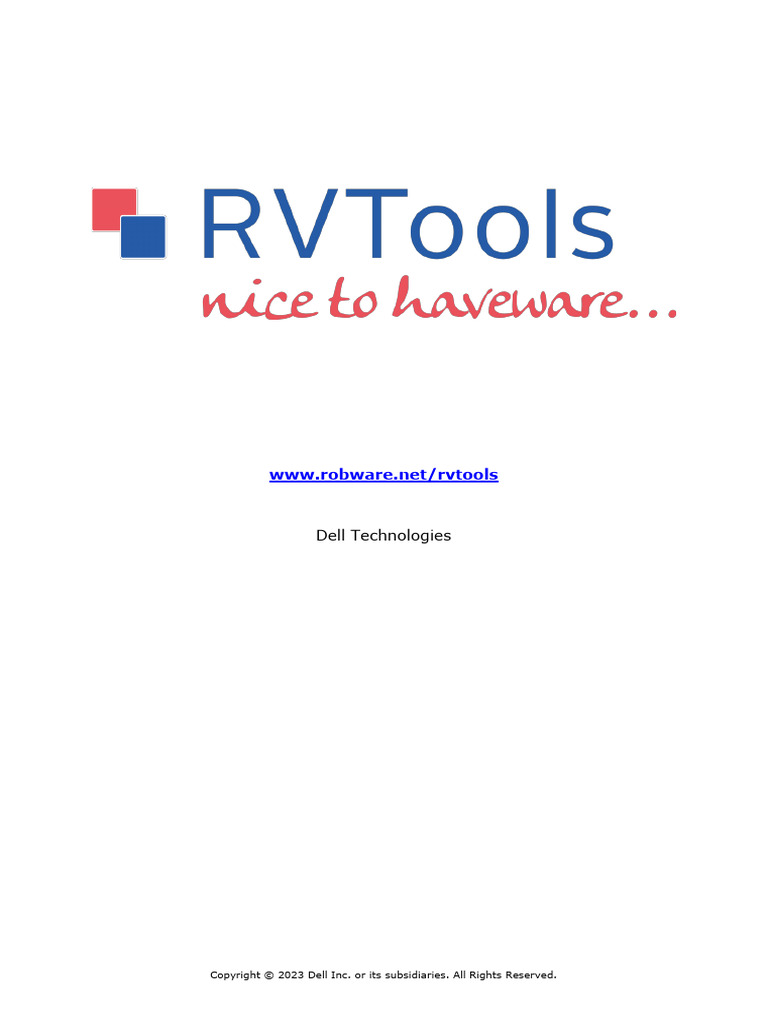 RVTools V2 | PDF | Virtual Machine | Computer Cluster