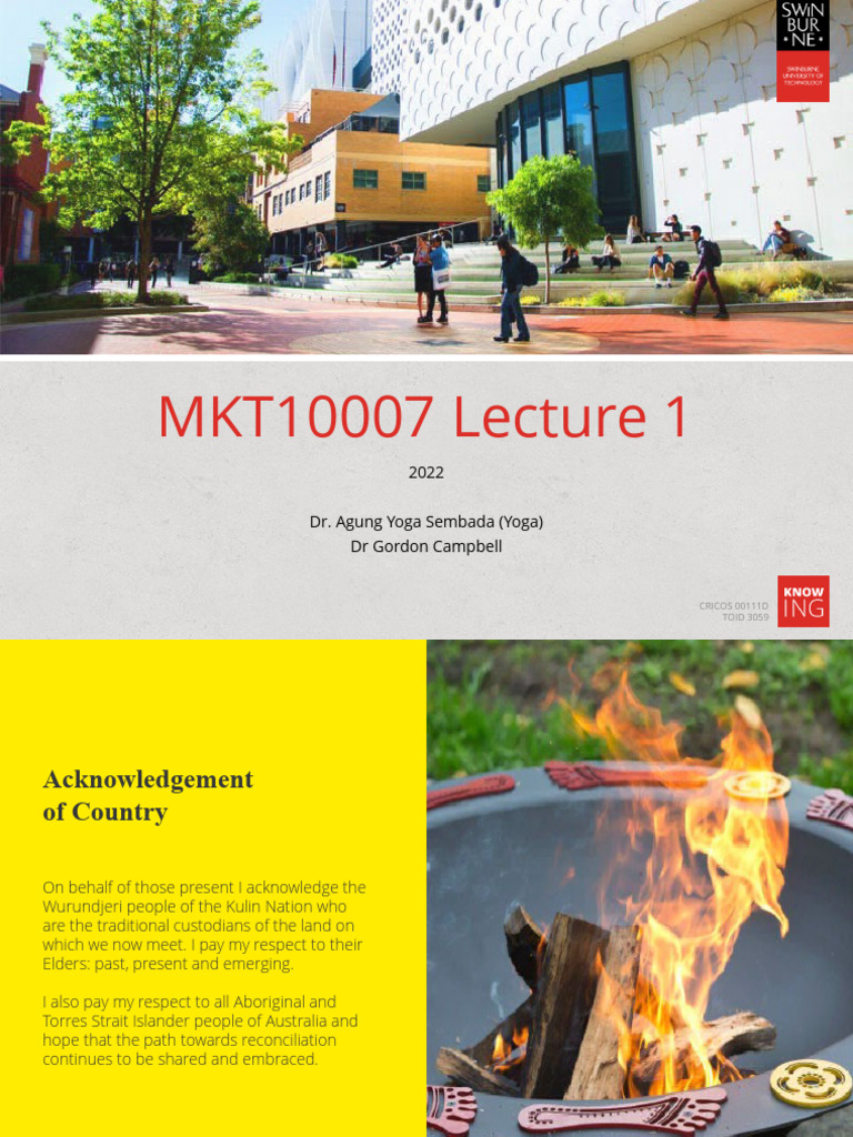 Marketing Fundamentals Lecture 1 Guide Pdf Marketing Sales
