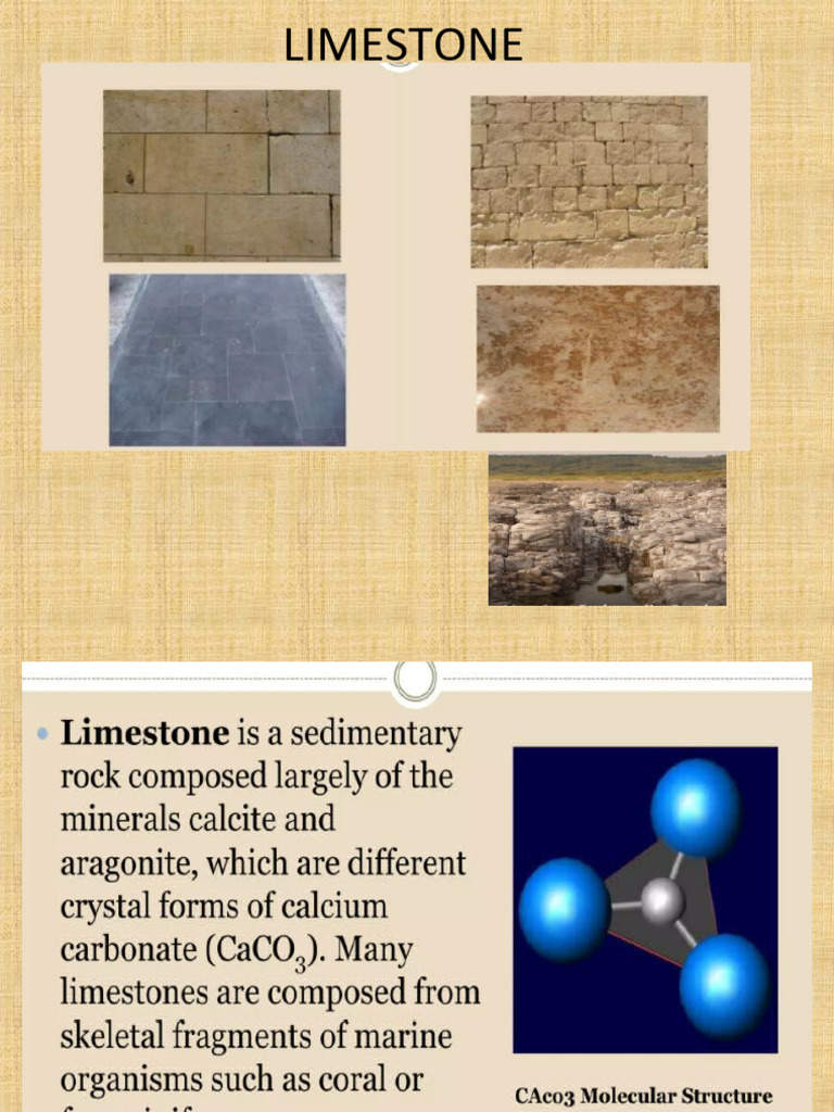Limestone | PDF | Limestone | Clastic Rock