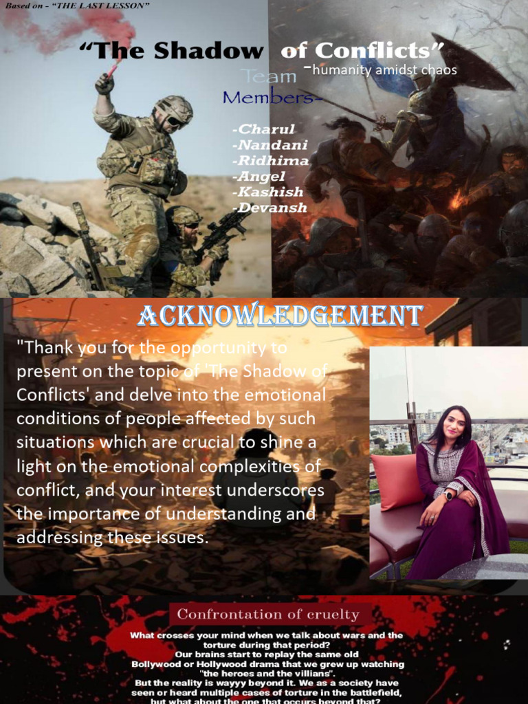 The Shadow of Conflicts | PDF | Behavioural Sciences | Psychology