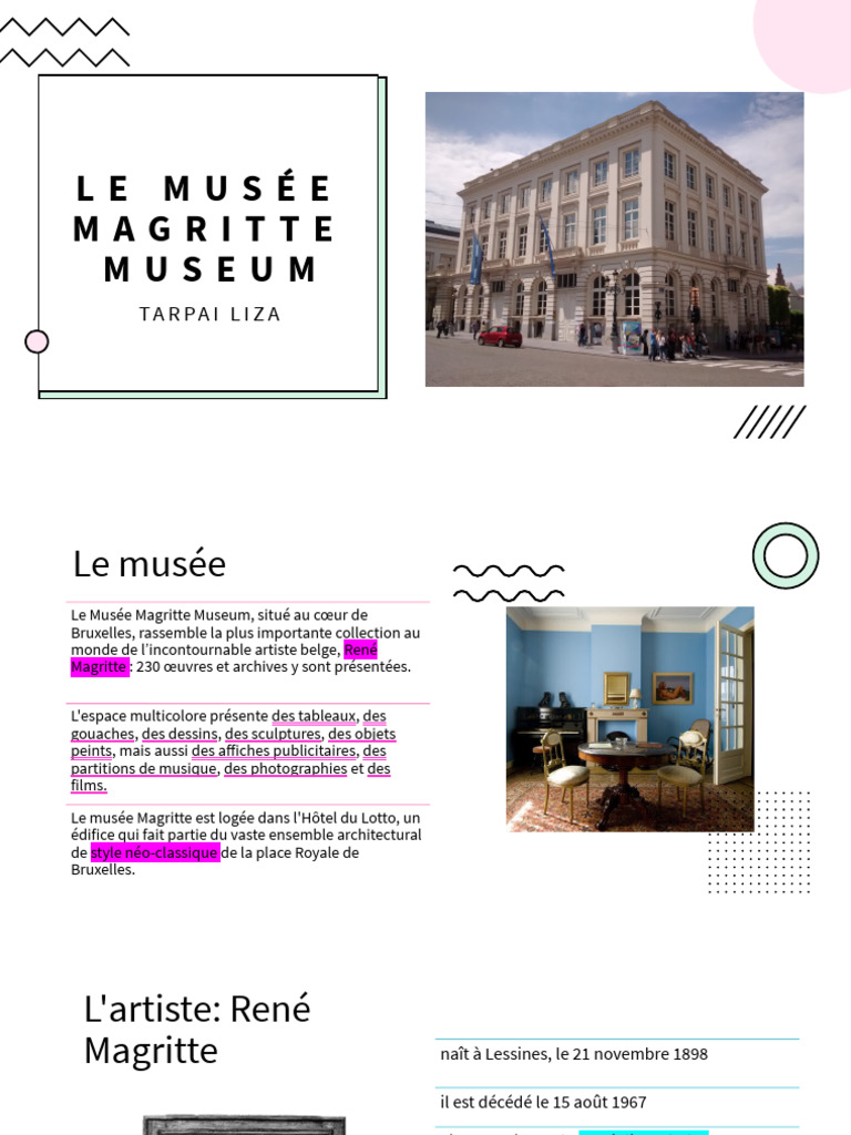 Musée Magritte : Collection et Histoire | PDF | Muséologie | Musée