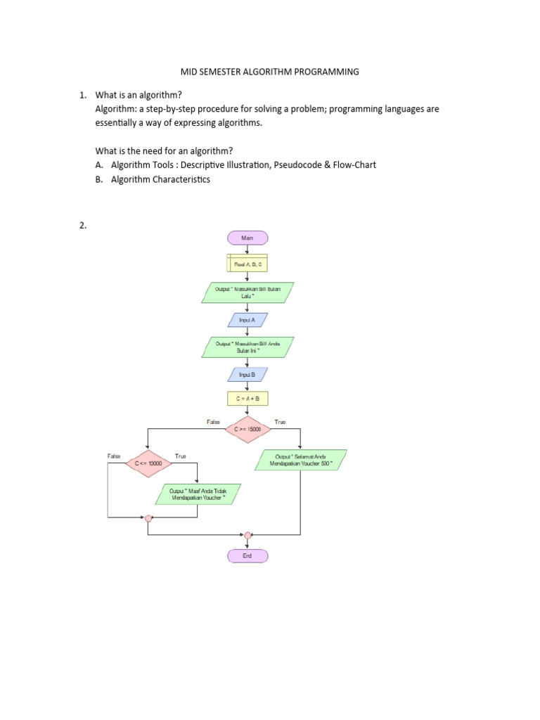 Algorithm Programming C++ | PDF