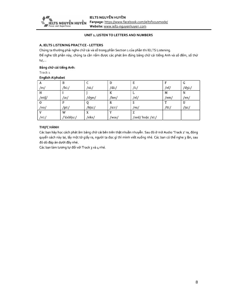 Practice Listening - Section 1 | PDF