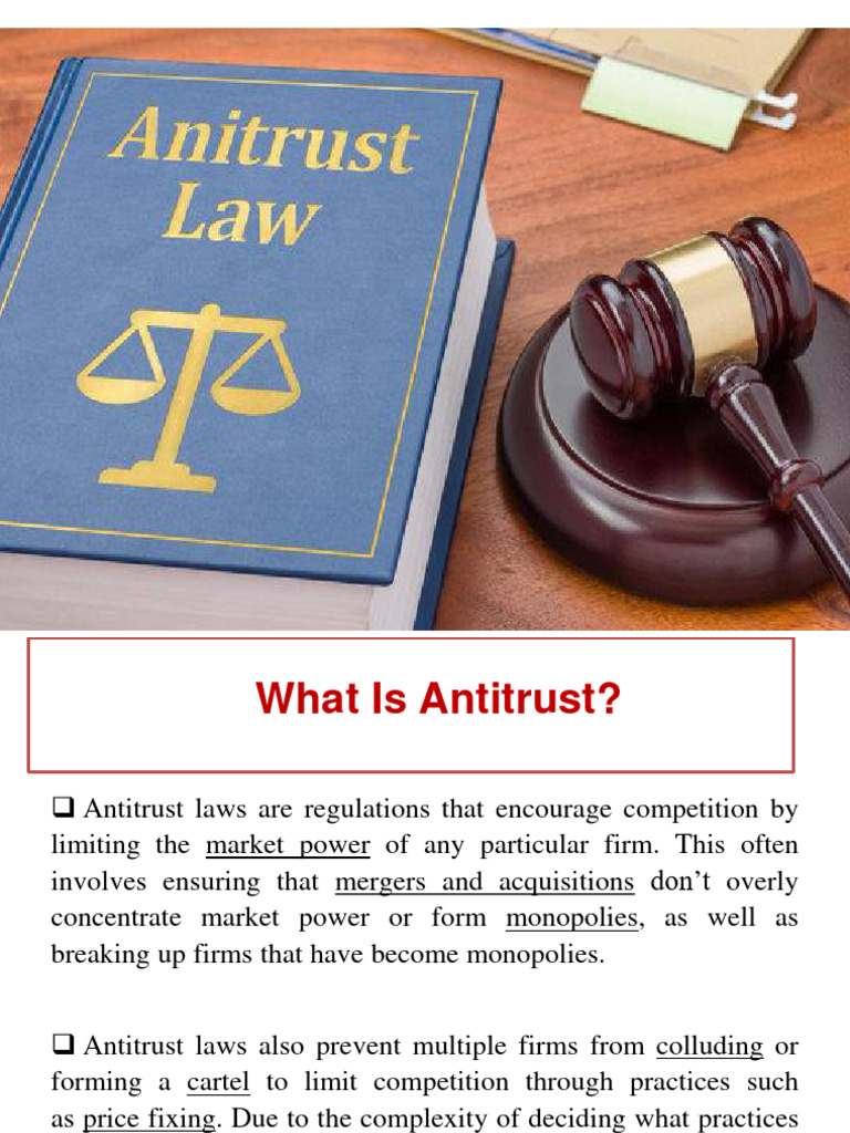 Antitrust Law - OSCE Academy 2024 | PDF | Federal Trade Commission ...