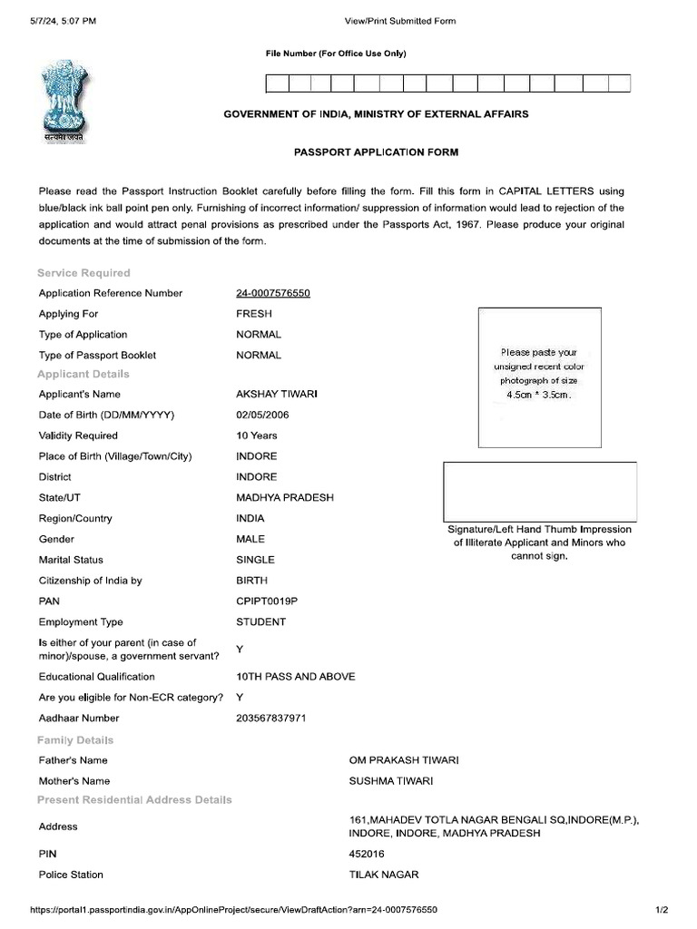 Passport | PDF