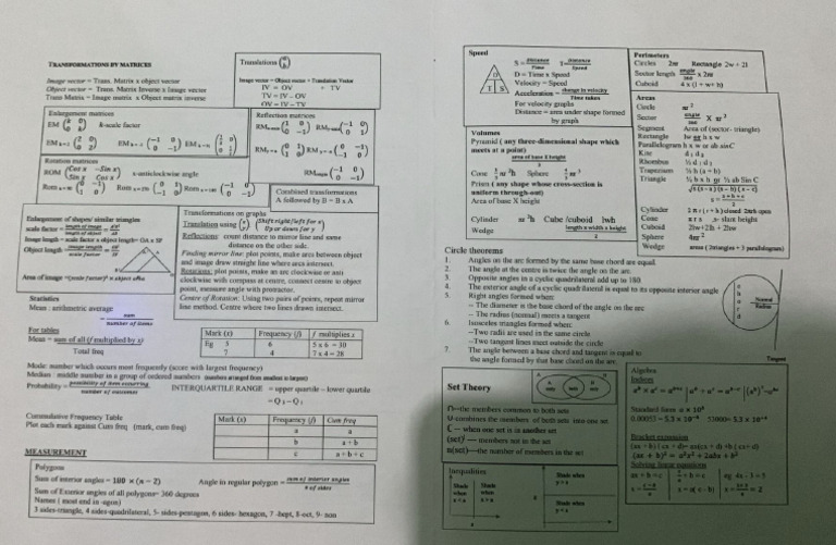 Transformation Matrices | PDF