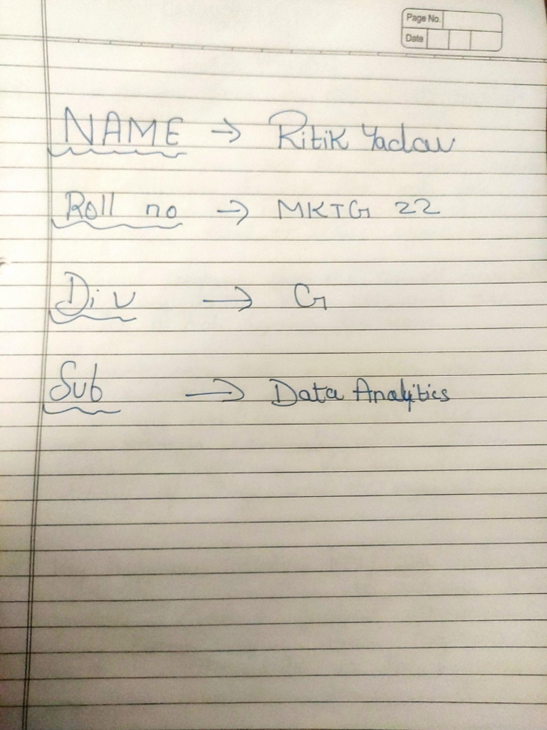 Data Analytics Pdf Pdf