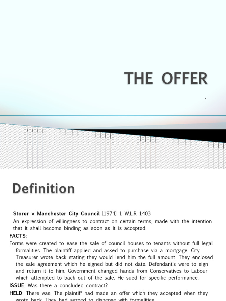 LEC 6 - THE OFFER | PDF | Auction | Pharmacist