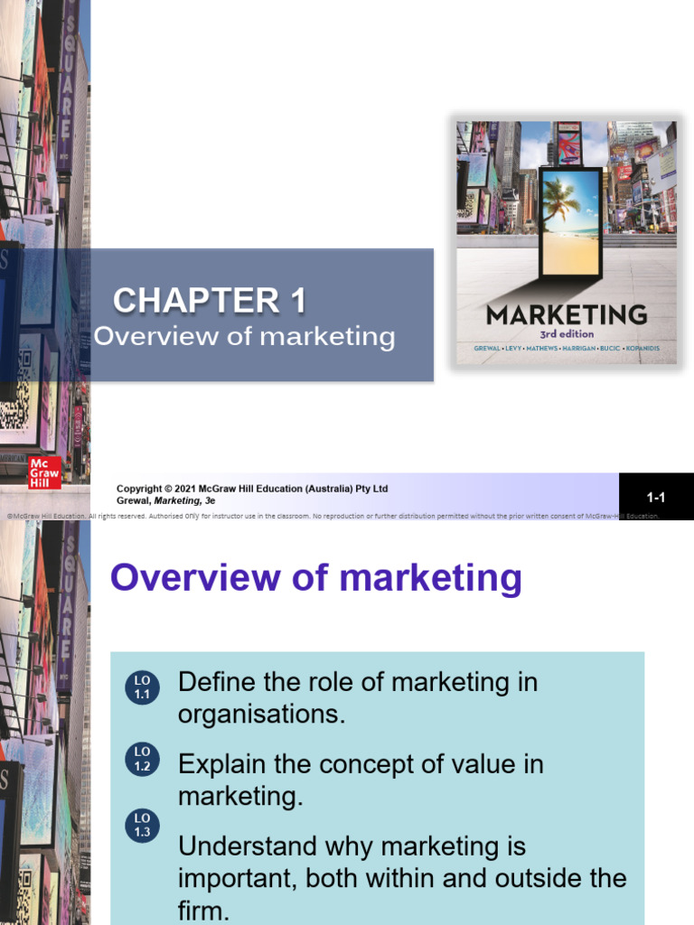 Marketing ch1 | PDF | Marketing | Customer