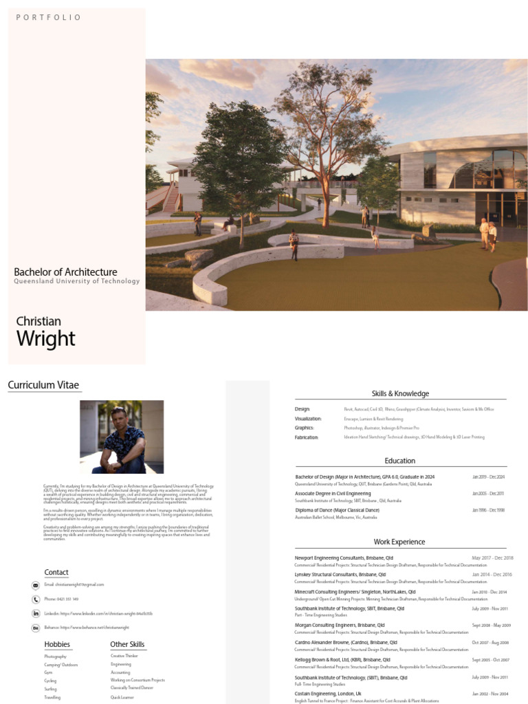 Bachelors of Architecture Portfolio | PDF