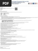 Niosh - E-Daftar | PDF