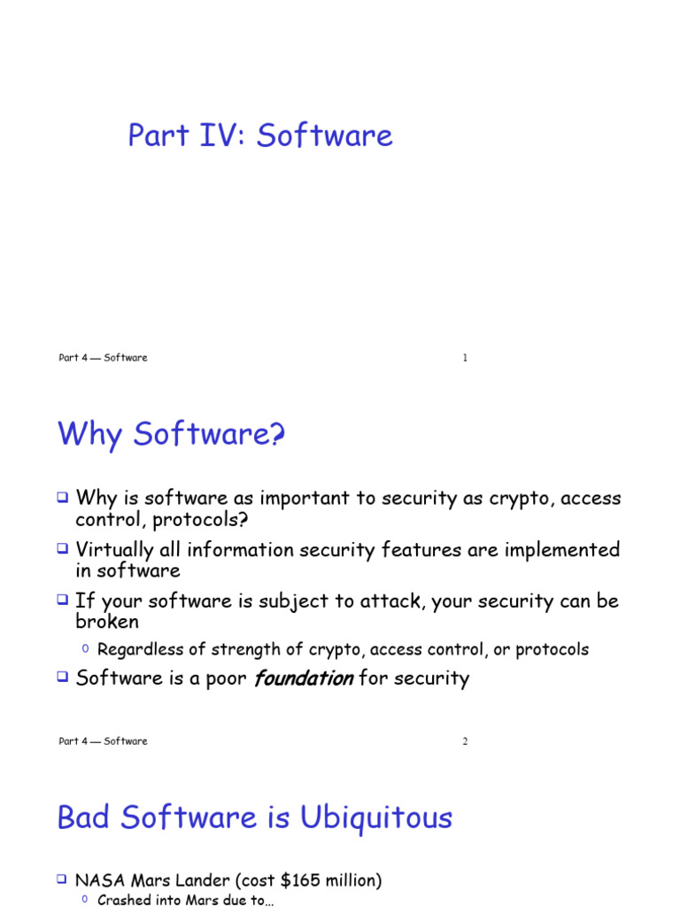 4 Software | Download Free PDF | Software Bug | Malware