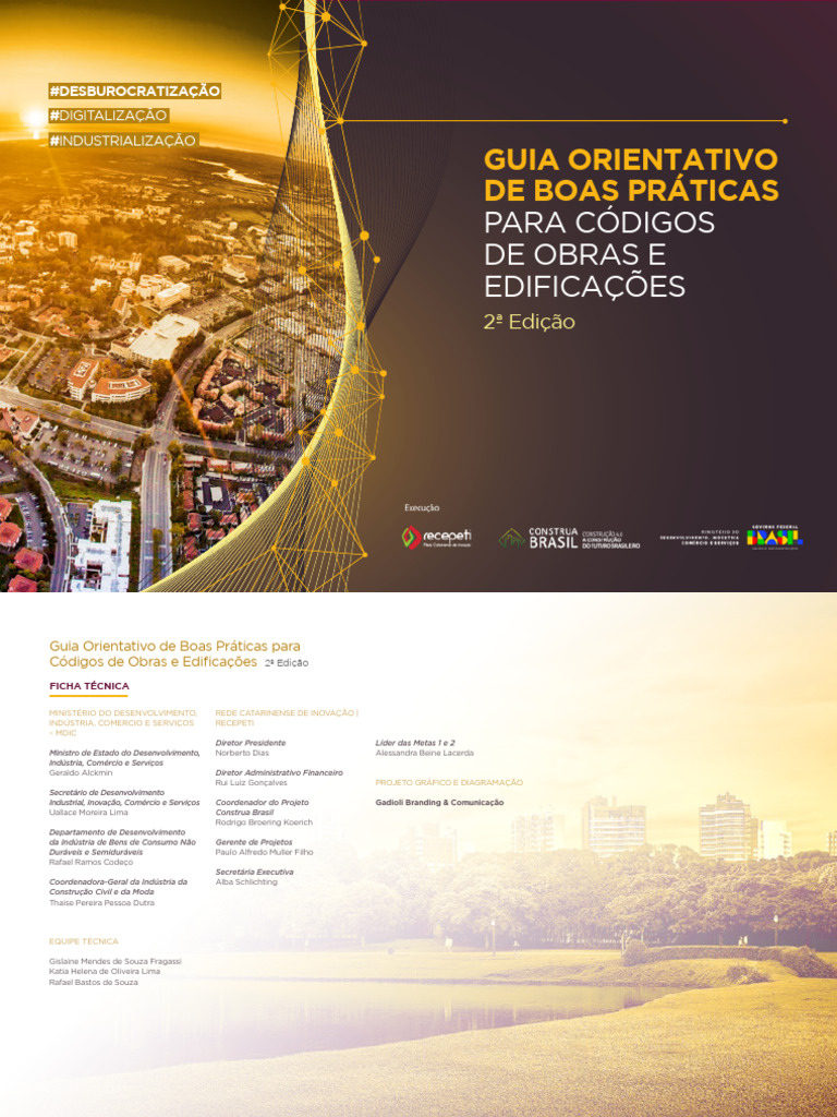 Guia Orientativo de Boas Praticas para Codigos de Edificacoes | PDF | Engenharia Civil | Engenharia