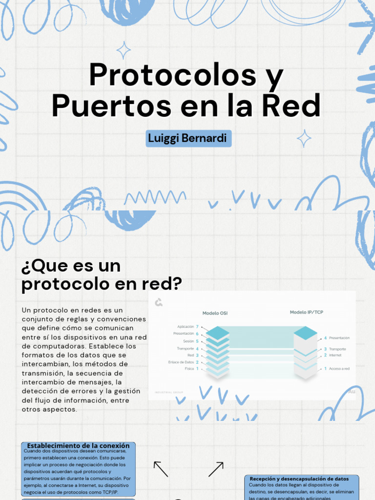 Protocolos y Puertos de Red Explicados | PDF | Conjunto de protocolos ...