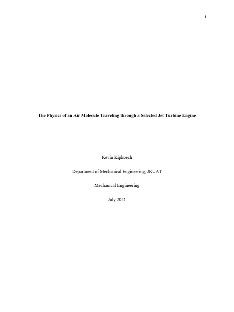 Air Molecule - Jet Engine | PDF | Jet Engine | Engines