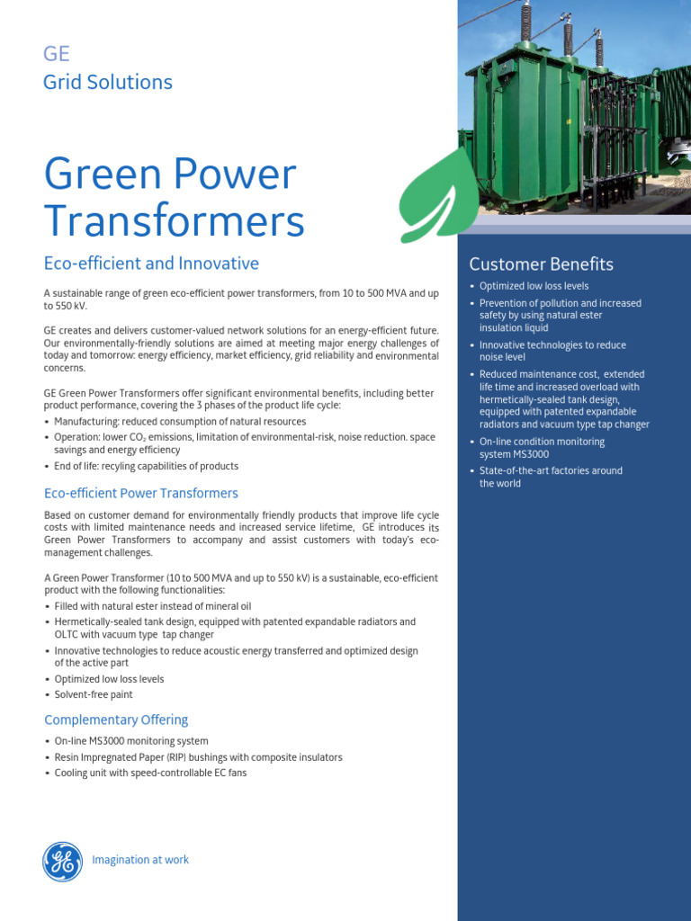 Eco-Friendly Transformers Guide | PDF | Transformer | Sustainable Energy