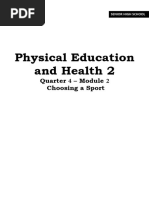 Melcs Pe 11 | PDF | Physical Fitness | Physical Education