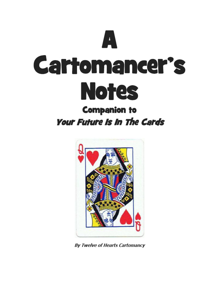Cartomancy Card Meanings Guide | PDF | Deception