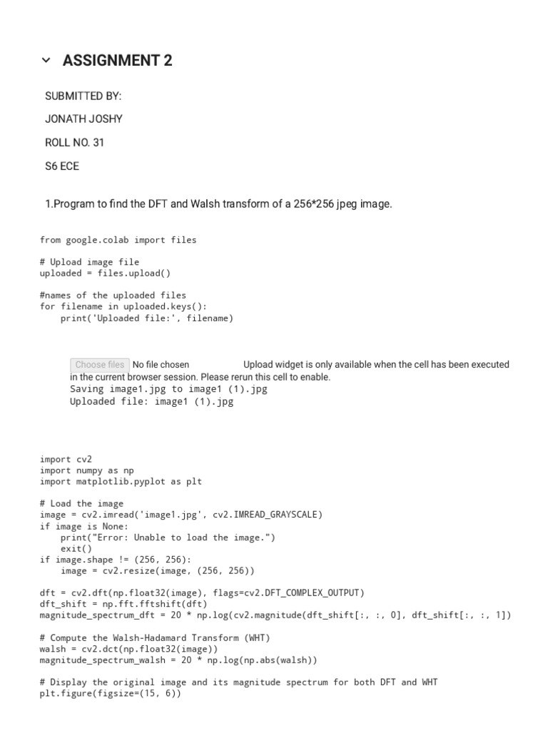 Roll No. 31 Jonath | PDF | Computer Graphics | Image Processing