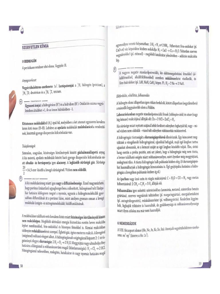 Szervetlen Kemia | PDF