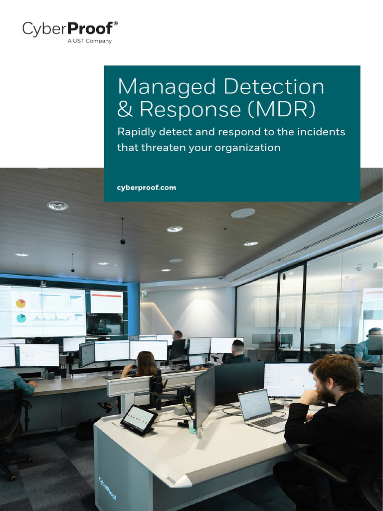 Managed Detection & Response (MDR) - 4pg | PDF | Computer Security ...