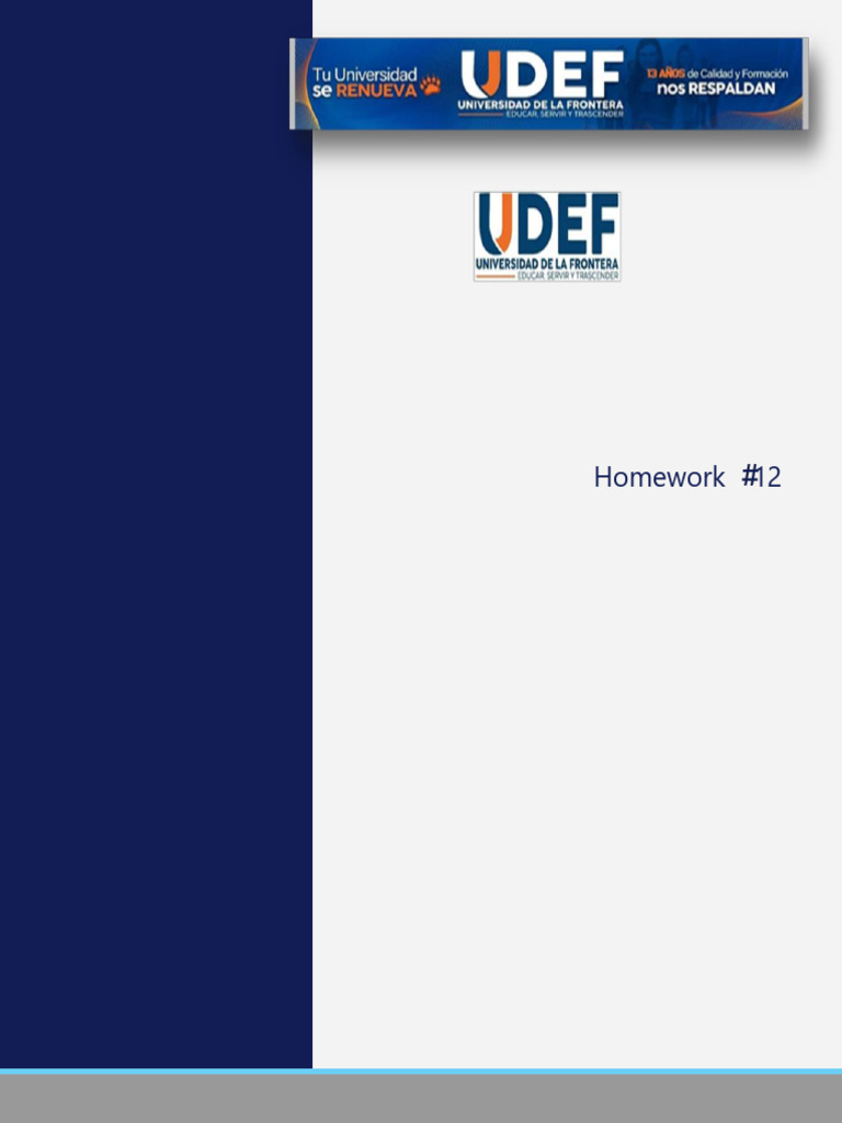 Homework 12 | PDF