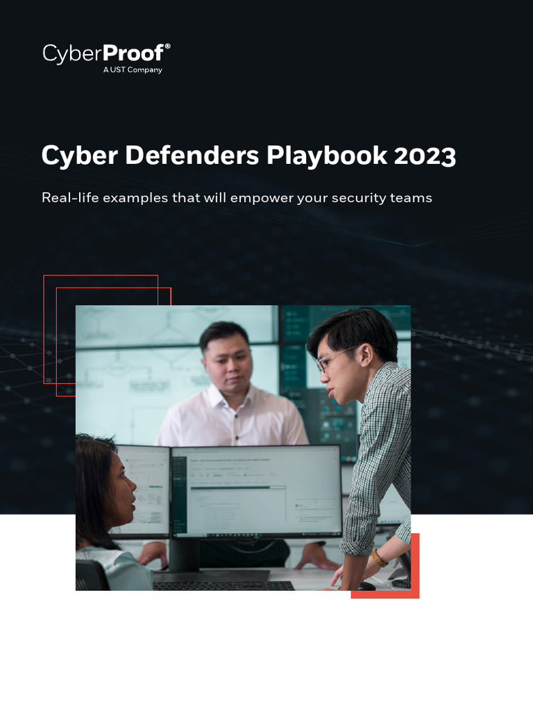 Cyber Defenders Playbook 2023 (CyberProof) - 31pg | PDF | Malware ...