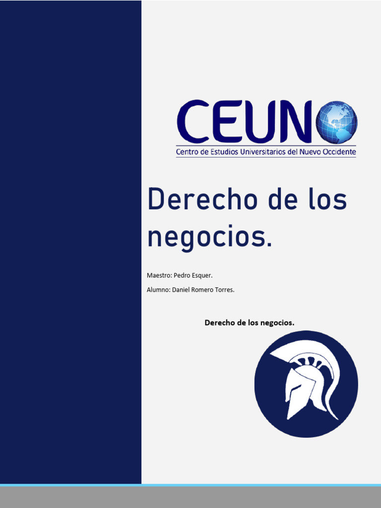 Derecho Civil, Semana 1 Daniel Romero Torres, Comercio Internacional ...