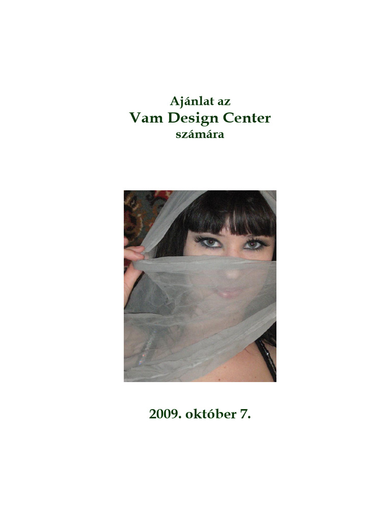 Árajánlat Vam | PDF