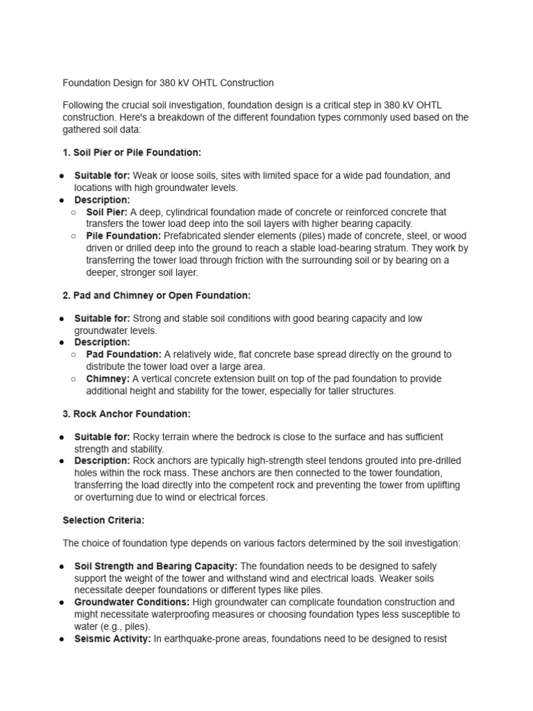 6.Foundation design | PDF | Deep Foundation | Foundation (Engineering)