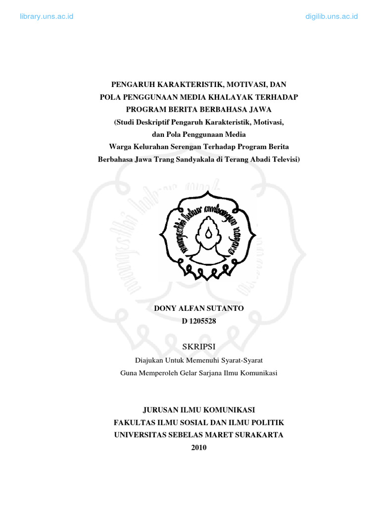 Dony Alfan Sutanto | PDF