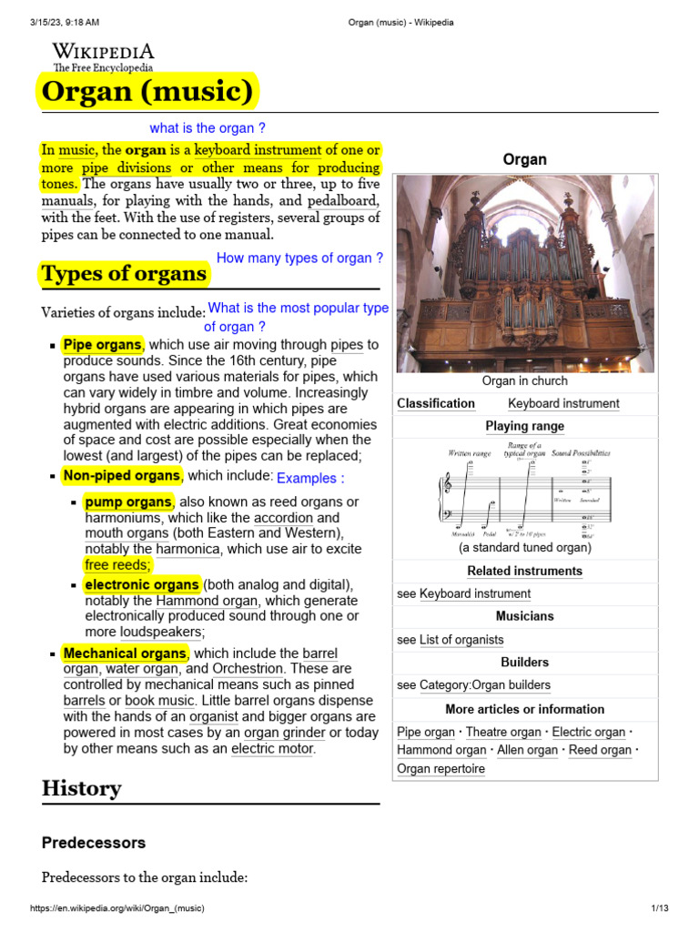 Source 6 PDF | PDF | Organ (Music) | Music Production