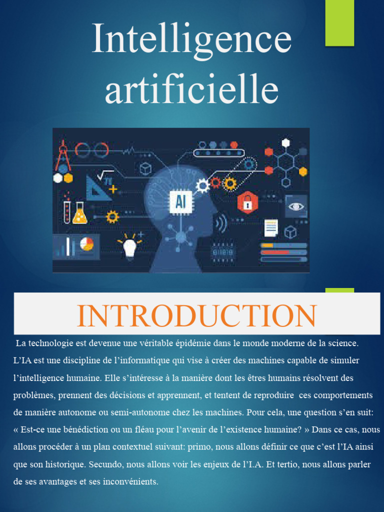 Exposé Français | PDF | Intelligence artificielle | Intelligence (IA ...